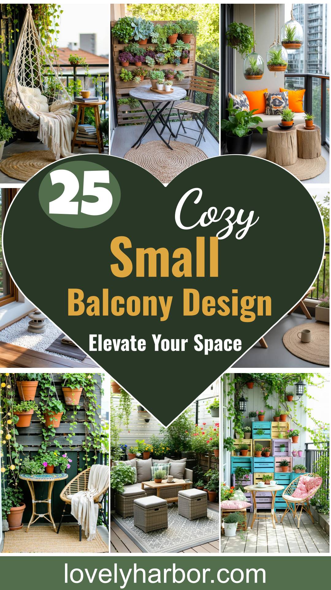 25 Cozy Small Balcony Design Ideas To Elevate Your Space - Lovely Harbor