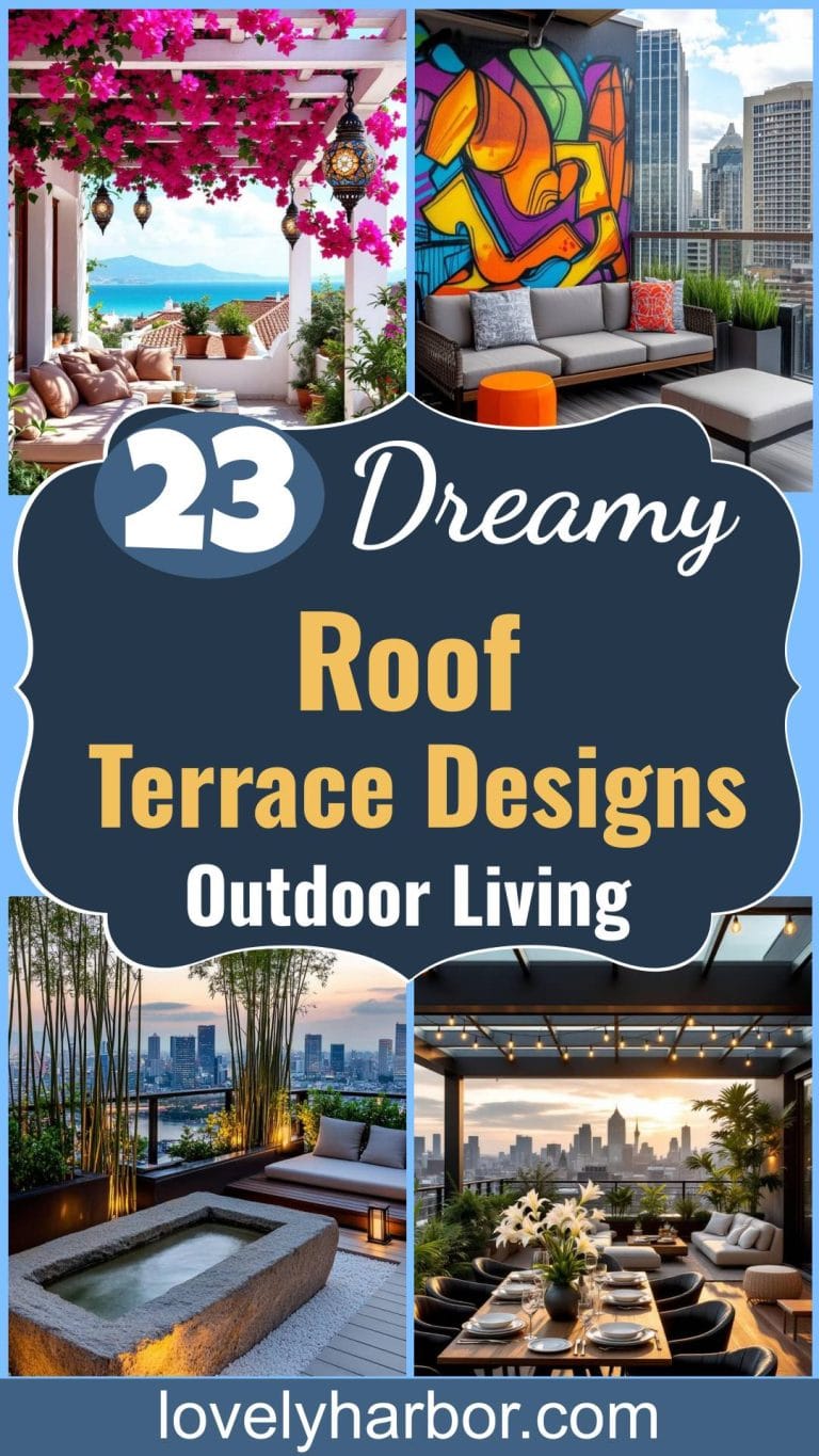 23 Dreamy Roof Terrace Designs For Modern Outdoor Living - Lovely Harbor