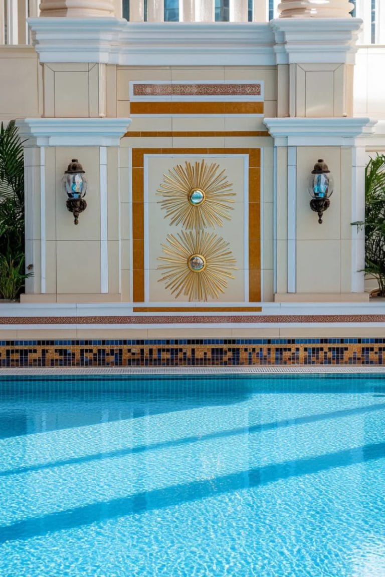 15 Stunning Pool Tiling Ideas For A Unique Backyard Escape - Lovely Harbor