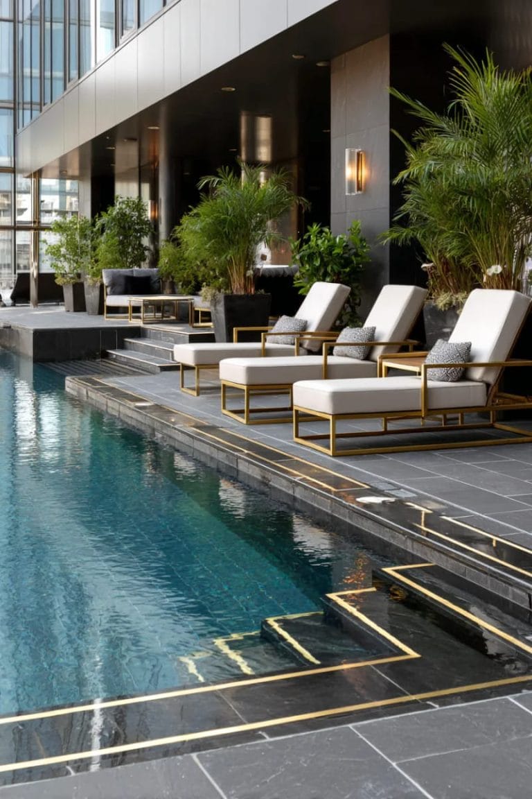 15 Stunning Pool Tiling Ideas For A Unique Backyard Escape - Lovely Harbor
