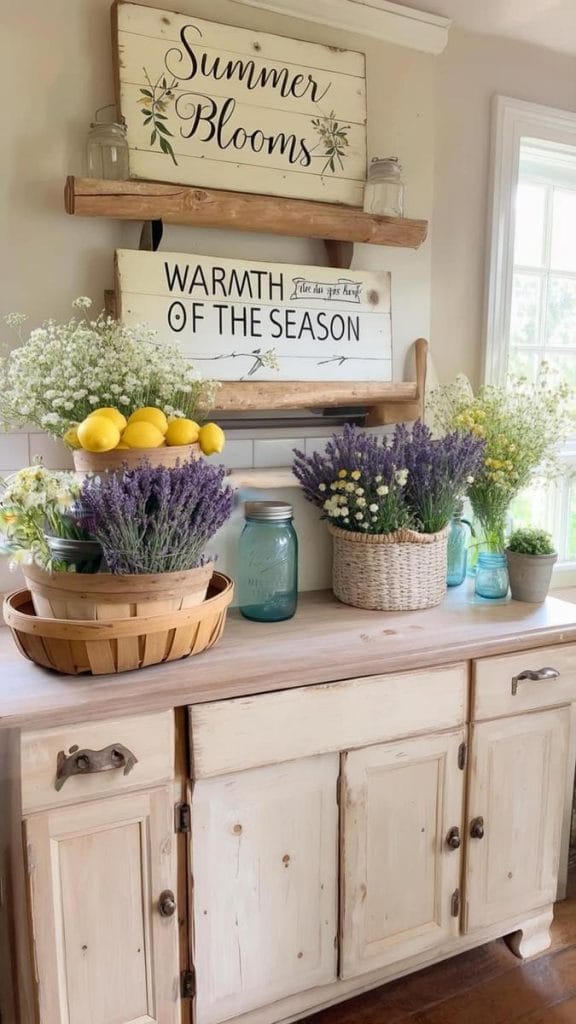 27 Dreamy Farmhouse Summer Decor Inspirations To Refresh Your Space ...