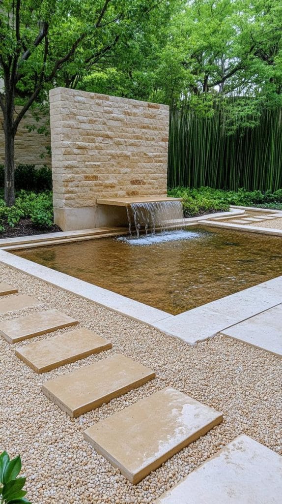 15 Serene Courtyards With Water Features For A Tranquil Outdoor Space ...
