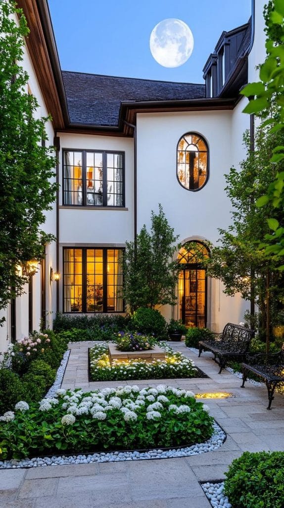 21 Inspiring Courtyard Garden Designs To Elevate Your Space - Lovely Harbor