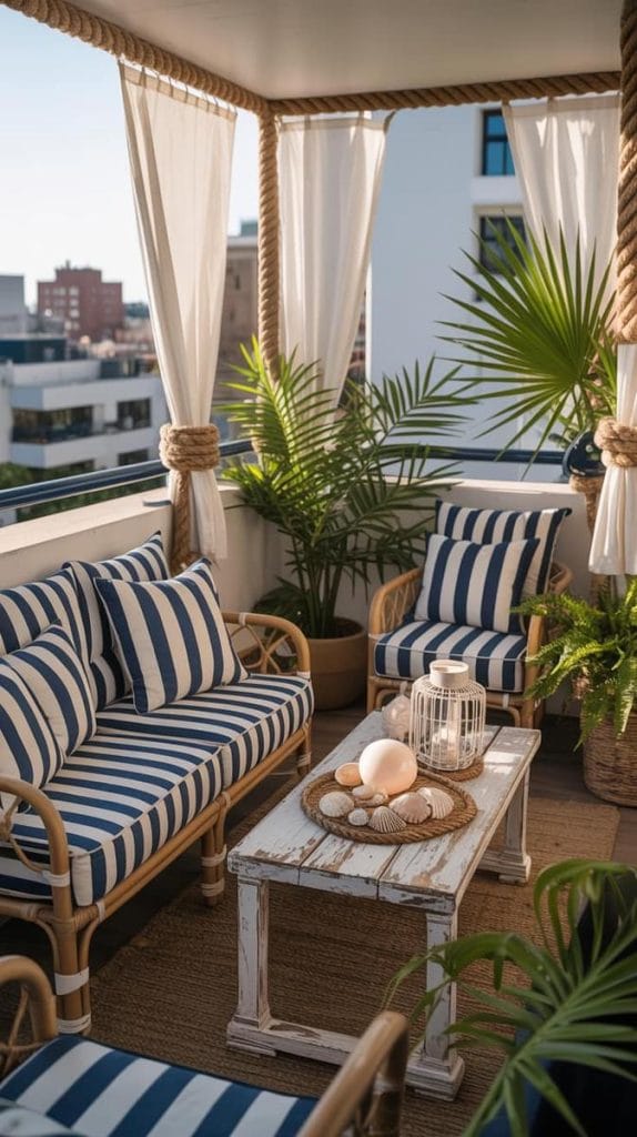 21 Stylish Apartment Balcony Ideas To Try This Season - Lovely Harbor
