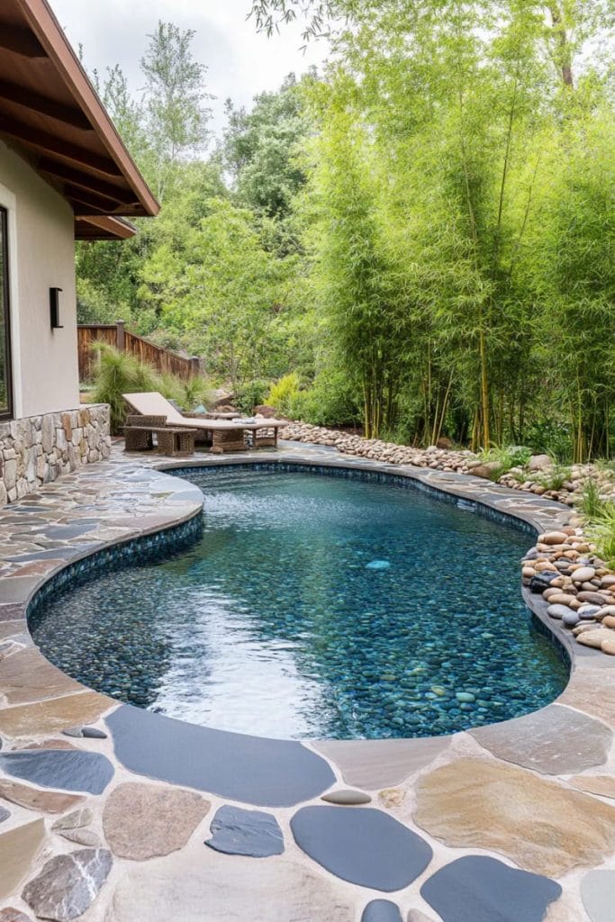 15 Stunning Pool Tiling Ideas For A Unique Backyard Escape - Lovely Harbor