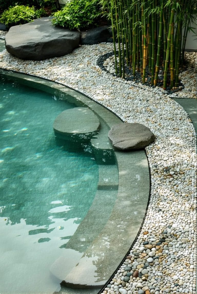 15 Stunning Pool Tiling Ideas For A Unique Backyard Escape - Lovely Harbor