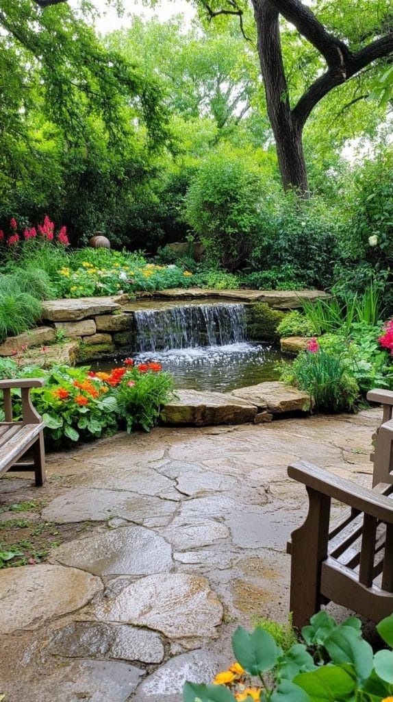 15 Serene Courtyards With Water Features For A Tranquil Outdoor Space ...