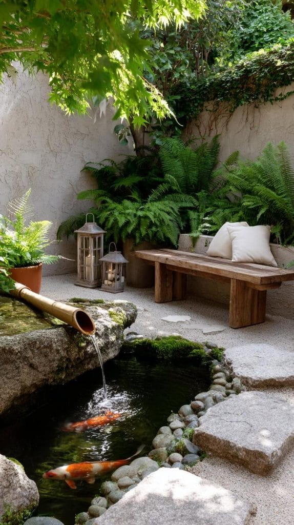 15 Serene Courtyards With Water Features For A Tranquil Outdoor Space ...