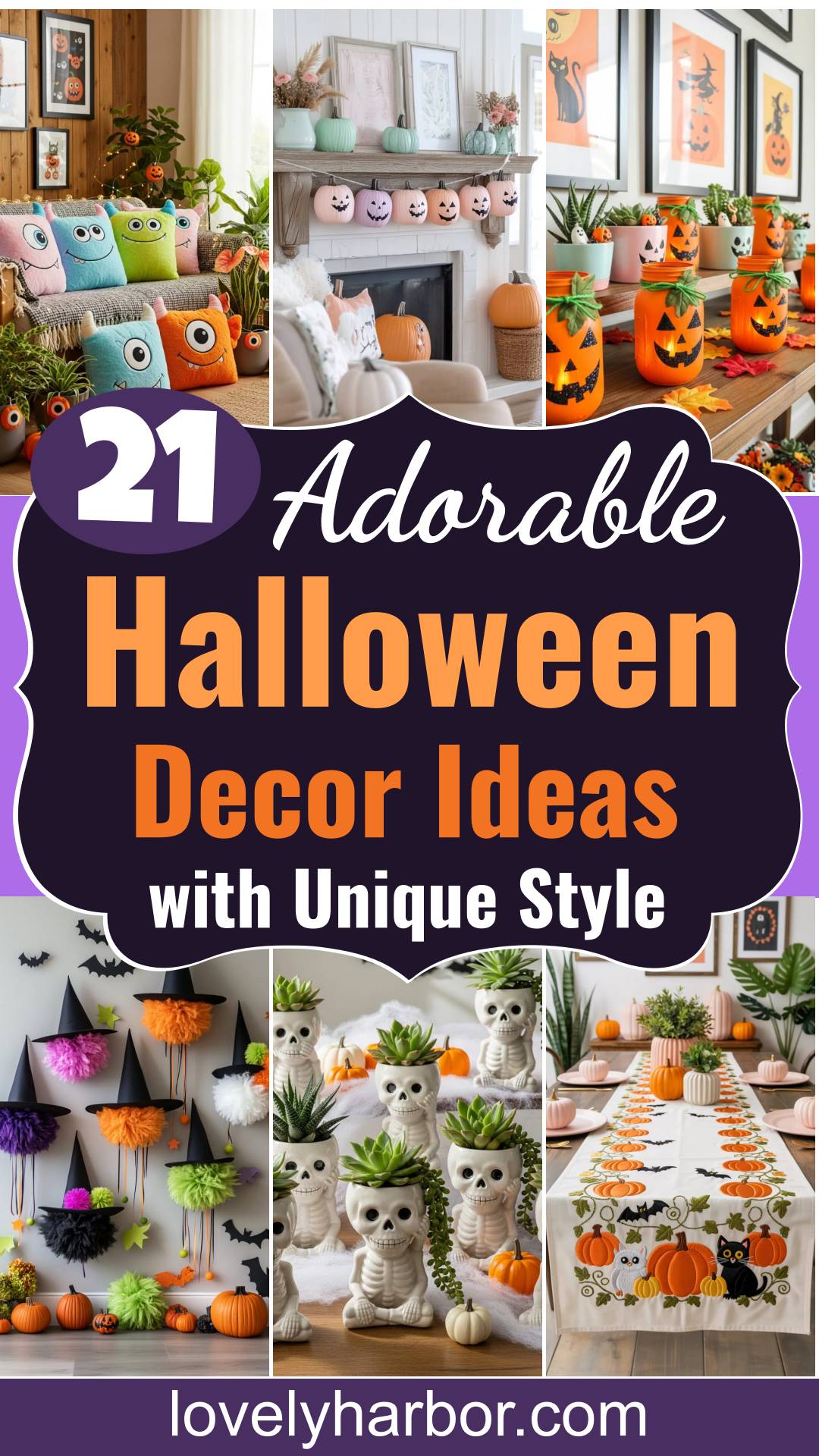 21 Super Cute Halloween Decor Ideas With A Unique Style - Lovely Harbor