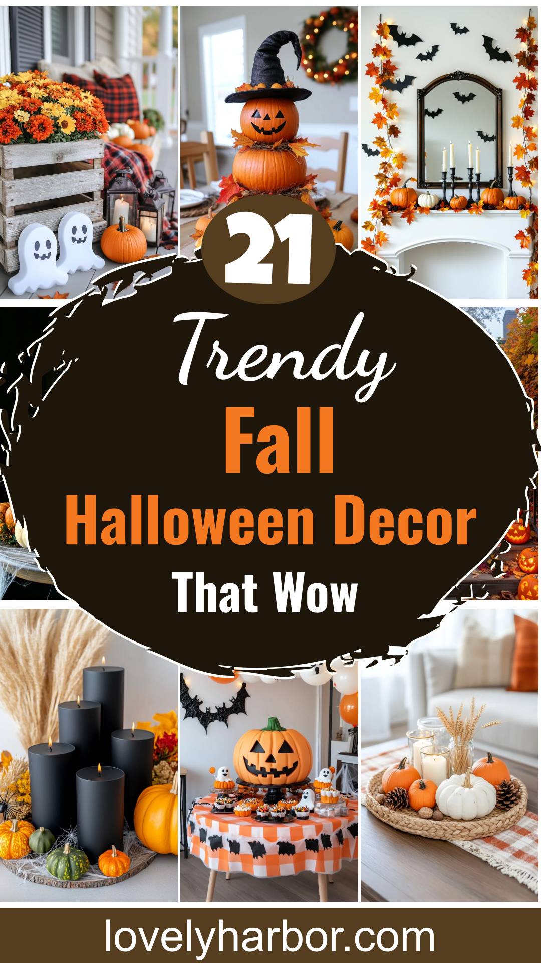 21 Trendy Fall Halloween Decor Ideas That Wow - Lovely Harbor