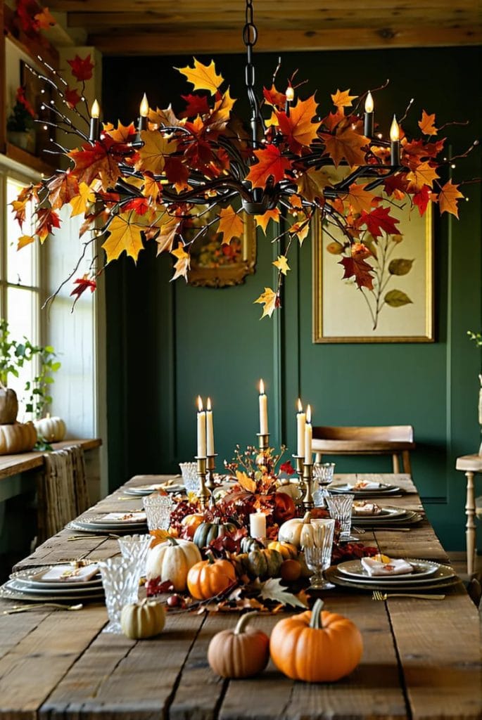 21 Unique Fall Leaves Decorations For A Truly Welcoming Touch - Lovely ...