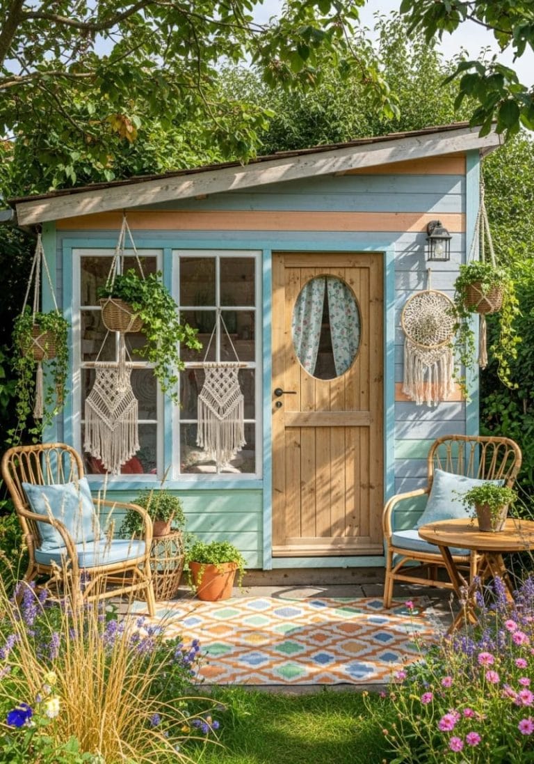 19 Gorgeous Backyard Shed Ideas For A Stylish Retreat - Lovely Harbor