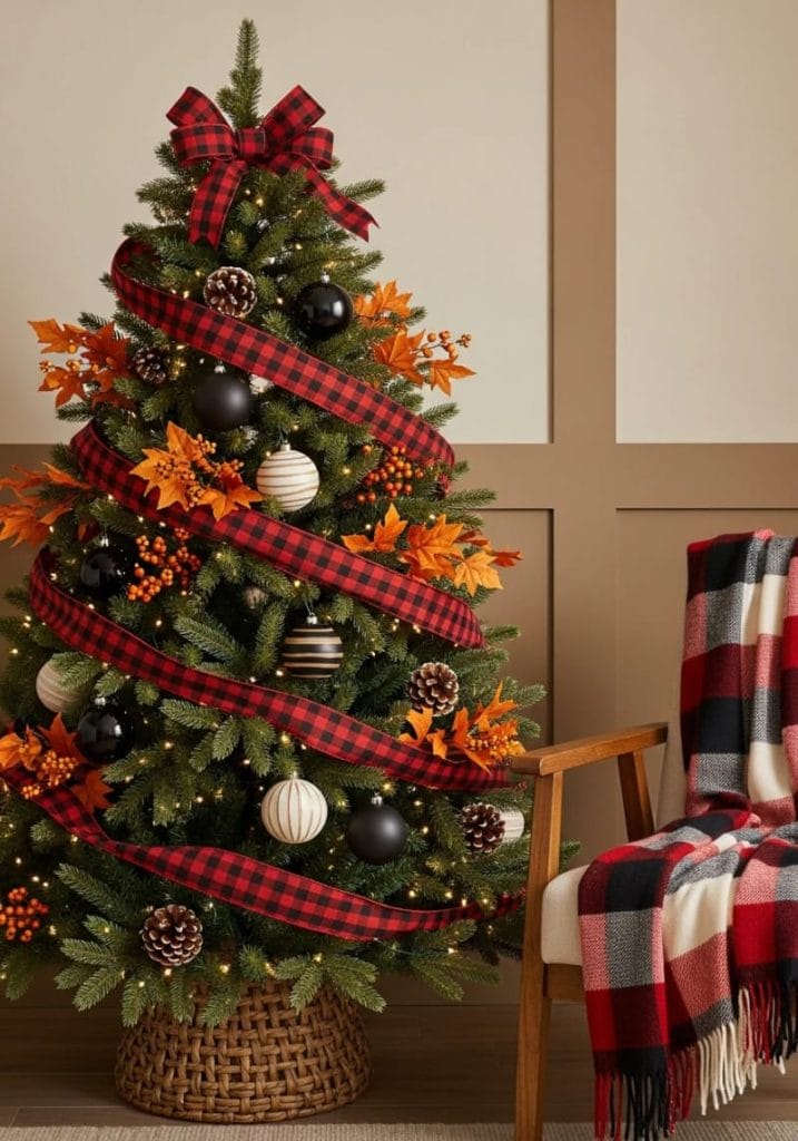 15 Trendy Christmas Tree Fall Decorations For Your Home - Lovely Harbor