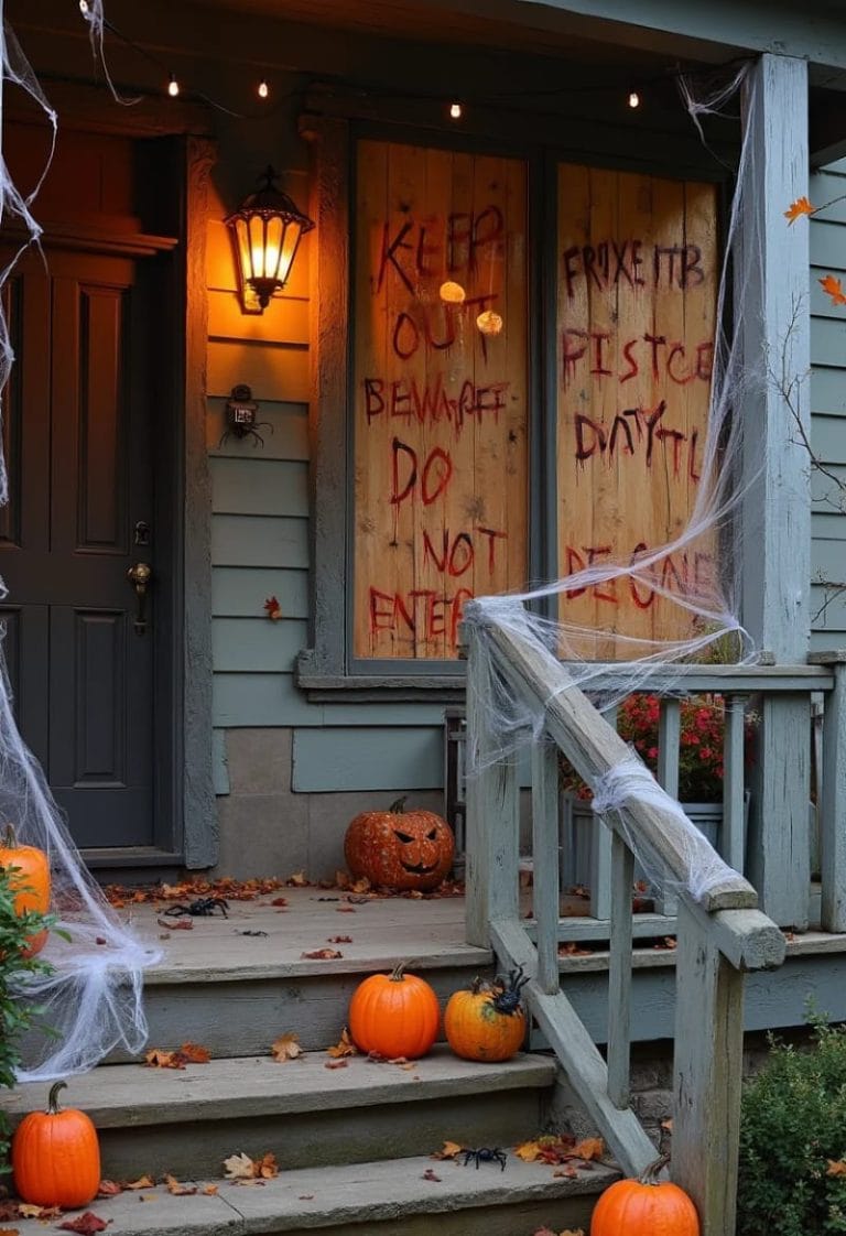 21 Halloween Porch Decorations: Ideas For A Unique Festive Entryway ...