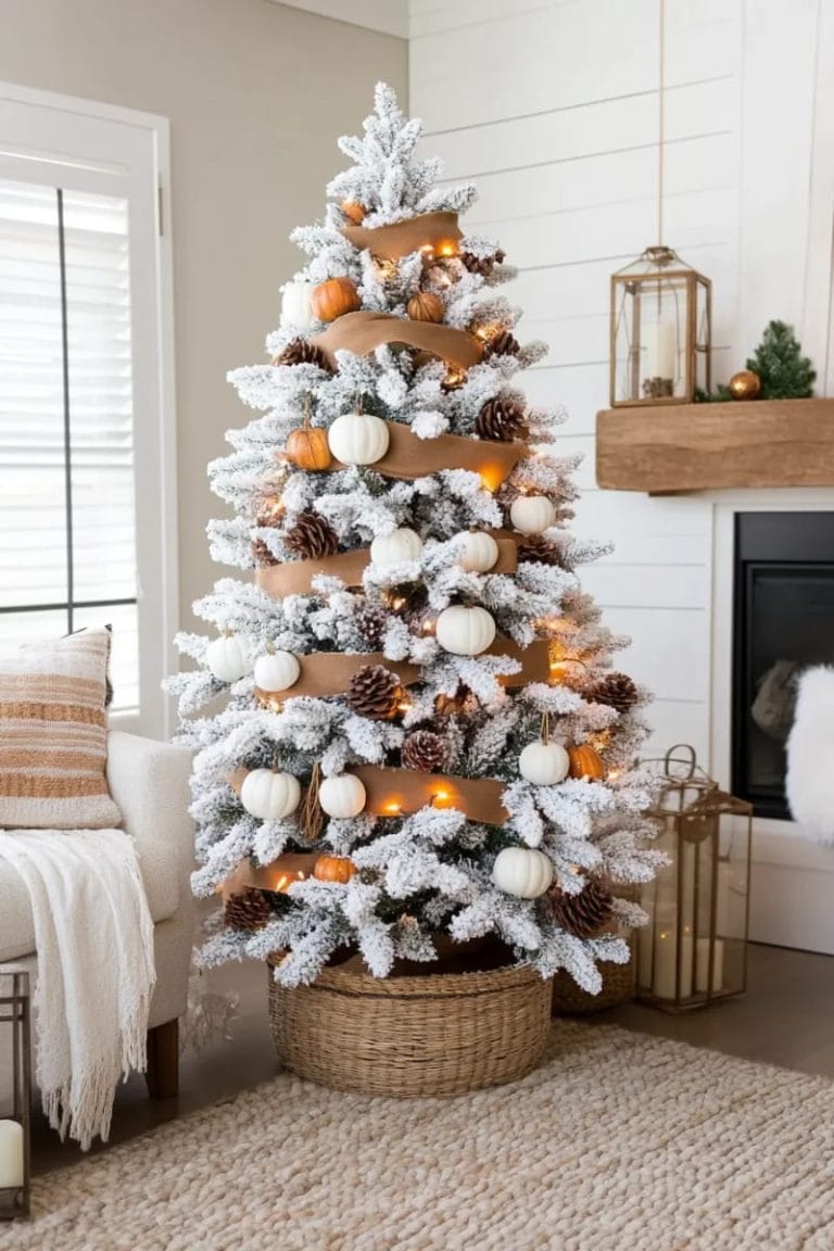 15 Trendy Christmas Tree Fall Decorations For Your Home - Lovely Harbor