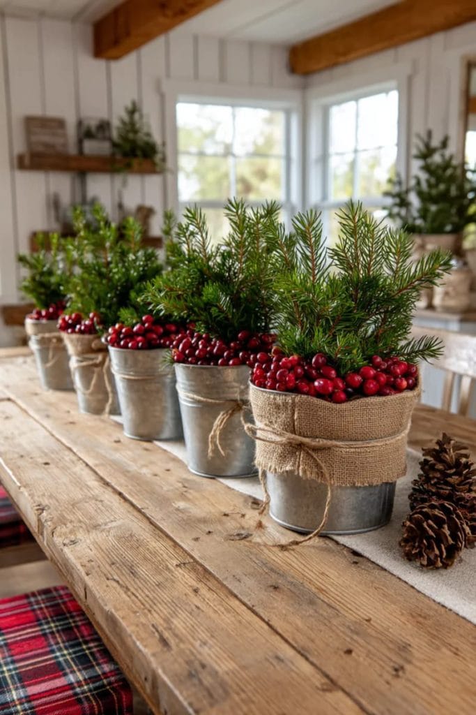 31 Rustic Farmhouse Christmas Decor Ideas For A Cozy Holiday - Lovely ...