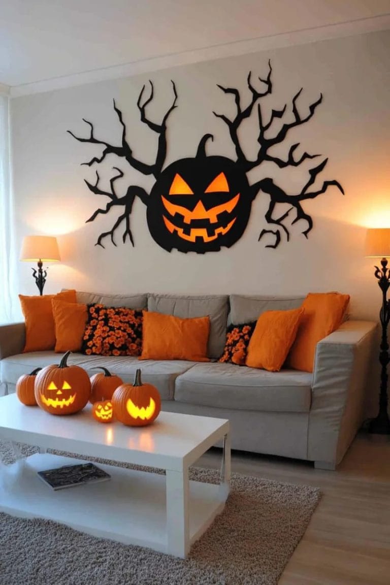 21 Creepy Halloween Decor Ideas To Spook Your Friends - Lovely Harbor