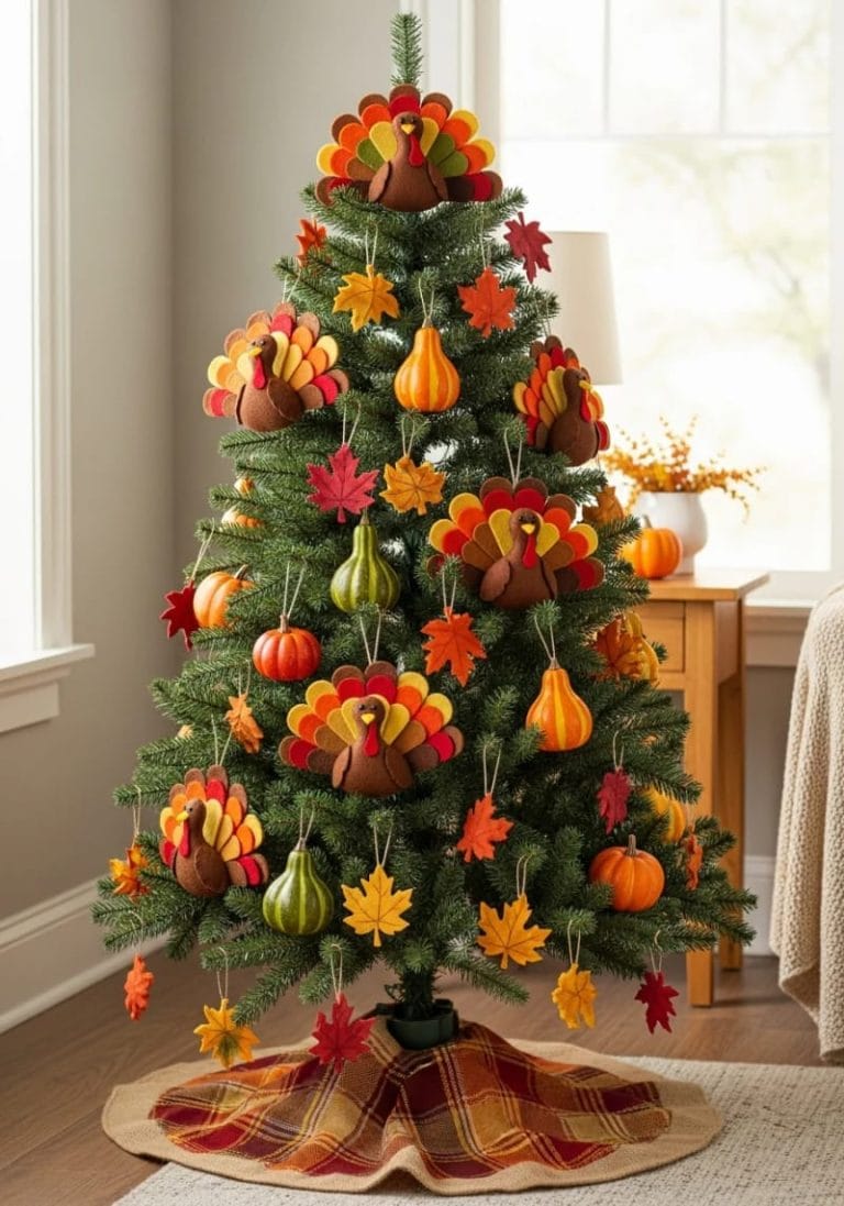 15 Trendy Christmas Tree Fall Decorations For Your Home - Lovely Harbor