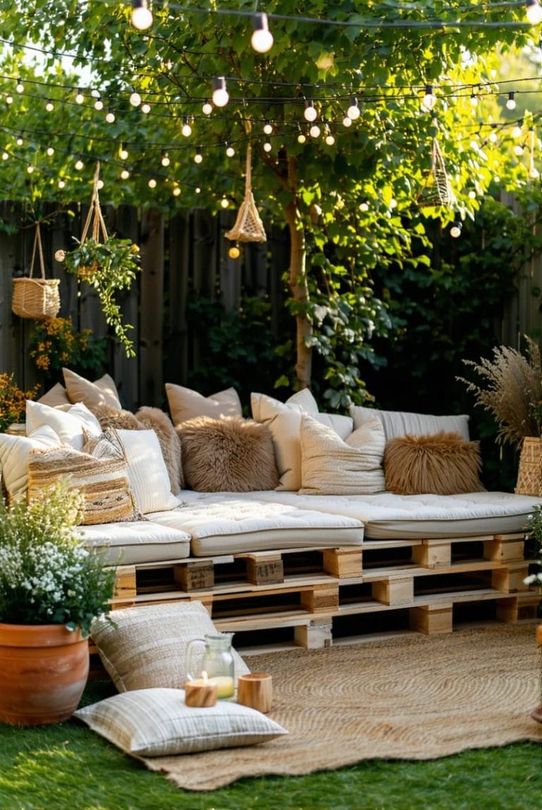 23 Unique Backyard Lounge Ideas For Modern Outdoor Living - Lovely Harbor