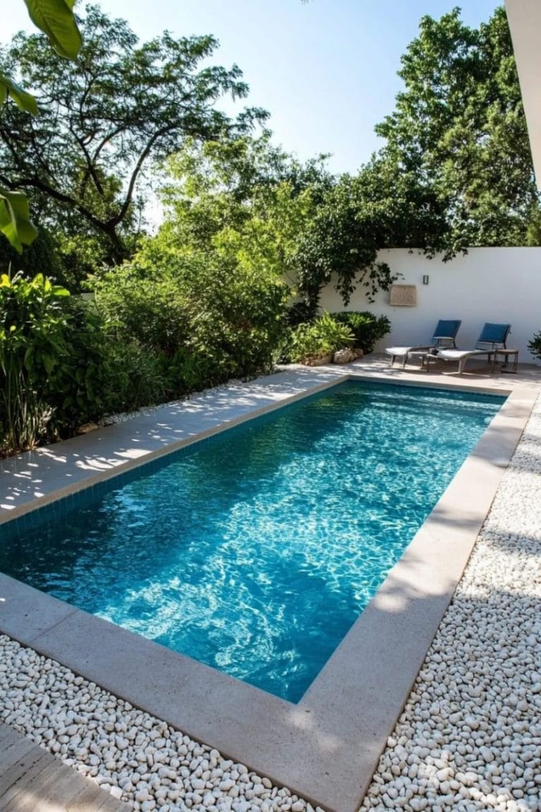 23 Stunning Backyard Inground Pool Ideas You'll Love - Lovely Harbor