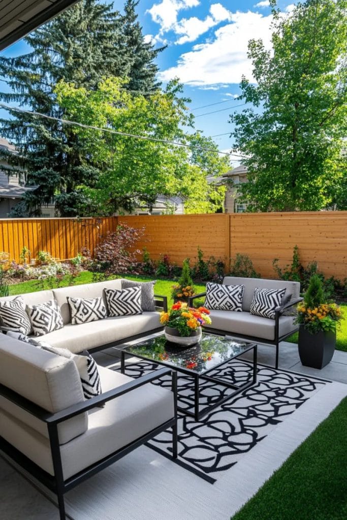 23 Unique Backyard Lounge Ideas For Modern Outdoor Living - Lovely Harbor