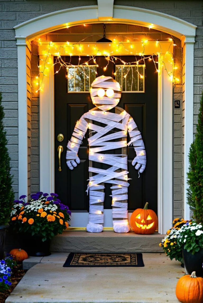 21 Creative Halloween Door Decorations: Ideas For A Festive Welcome ...