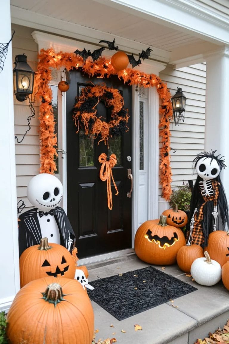 21 Creative Halloween Door Decorations: Ideas For A Festive Welcome ...