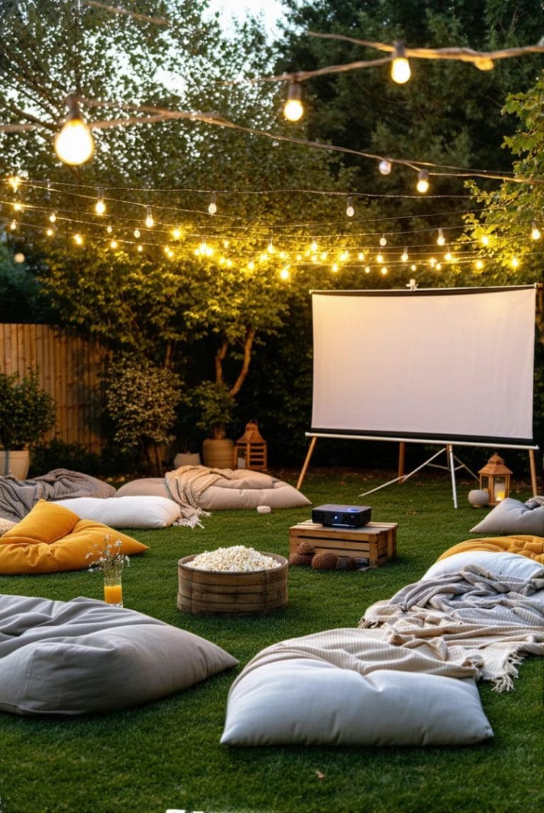 23 Unique Backyard Lounge Ideas For Modern Outdoor Living - Lovely Harbor