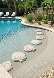 15 Unique Beach Entry Pool Ideas For Your Backyard Oasis - Lovely Harbor