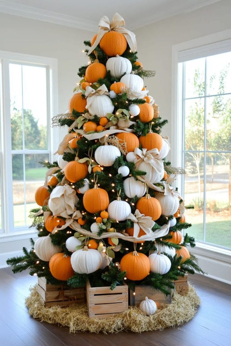 15 Trendy Christmas Tree Fall Decorations For Your Home - Lovely Harbor