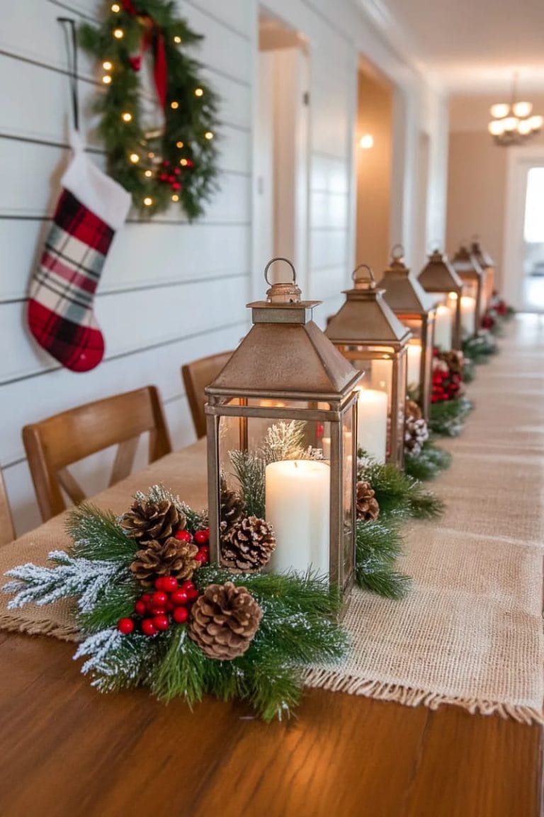 31 Rustic Farmhouse Christmas Decor Ideas For A Cozy Holiday - Lovely ...