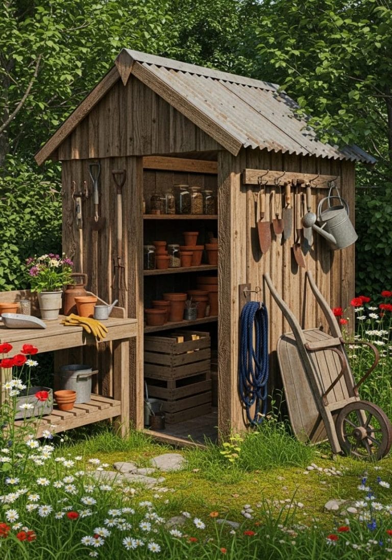 19 Gorgeous Backyard Shed Ideas For A Stylish Retreat - Lovely Harbor