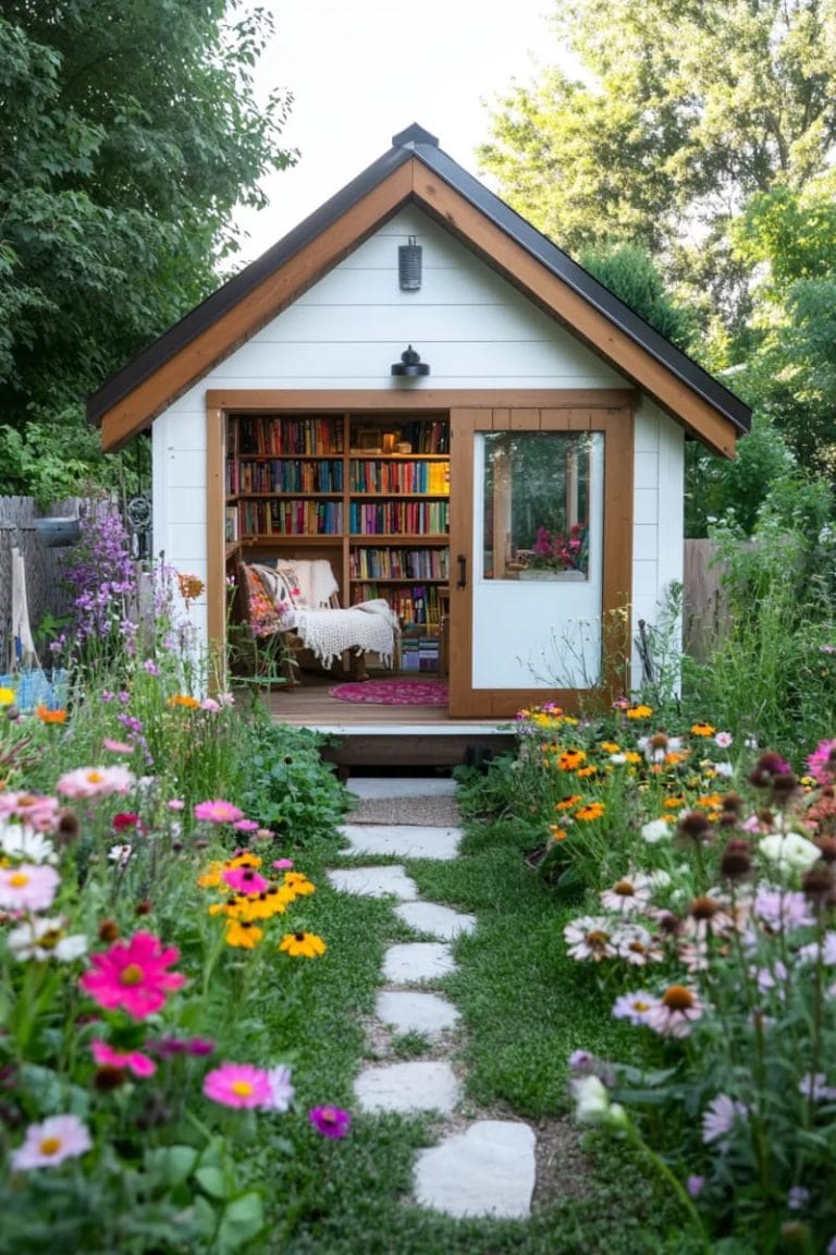 19 Gorgeous Backyard Shed Ideas For A Stylish Retreat - Lovely Harbor