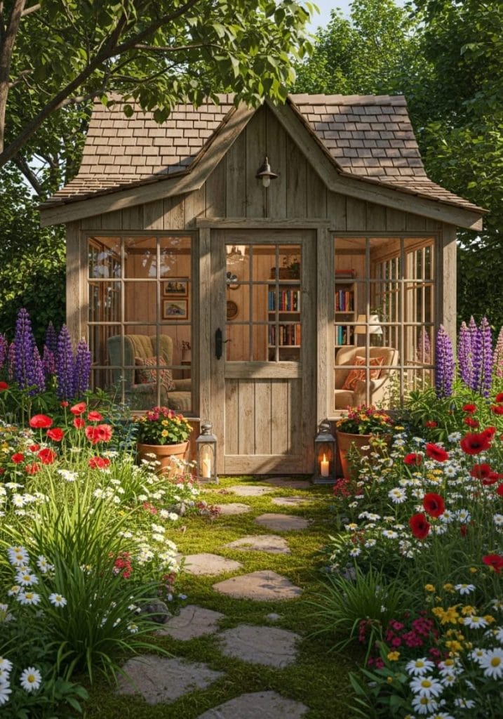 19 Gorgeous Backyard Shed Ideas For A Stylish Retreat - Lovely Harbor