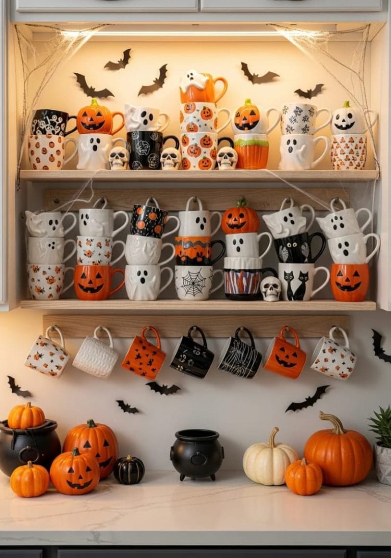 21 Halloween Kitchen Decor Ideas For A Spooky-Chic Party - Lovely Harbor