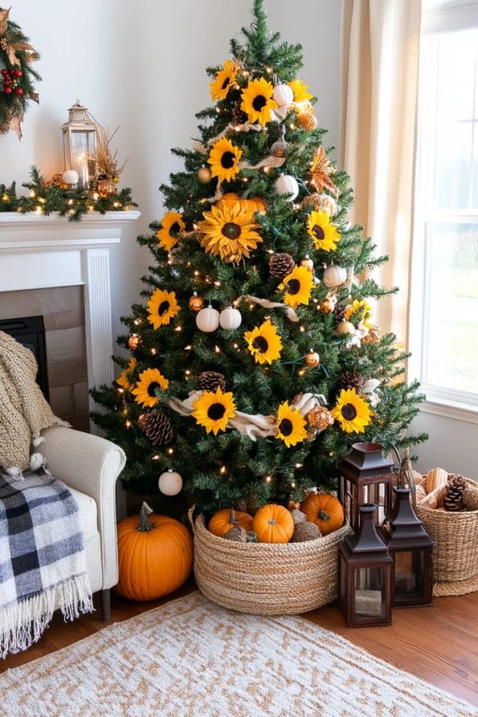 15 Trendy Christmas Tree Fall Decorations For Your Home - Lovely Harbor