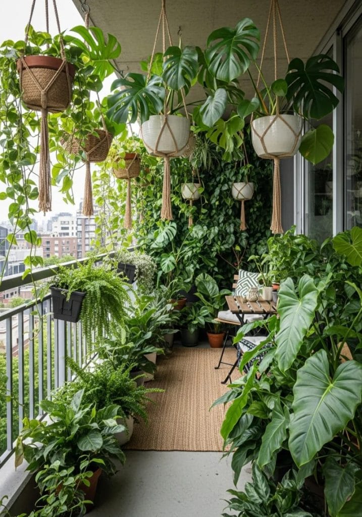 15 Unique Balcony With Hanging Plants For Urban Spaces - Lovely Harbor