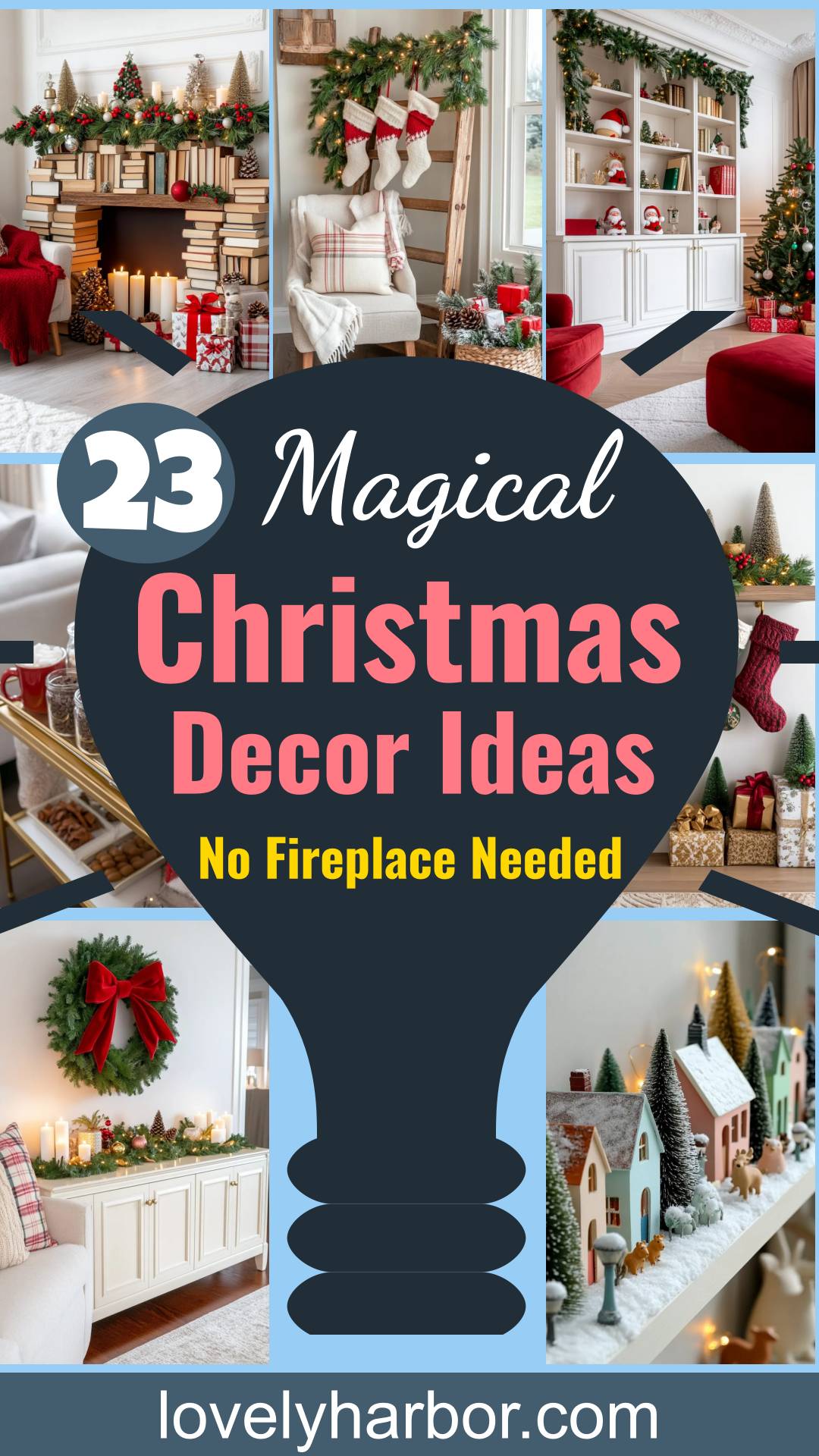23 Christmas Decor Ideas Without A Fireplace (That Still Feel Magical ...