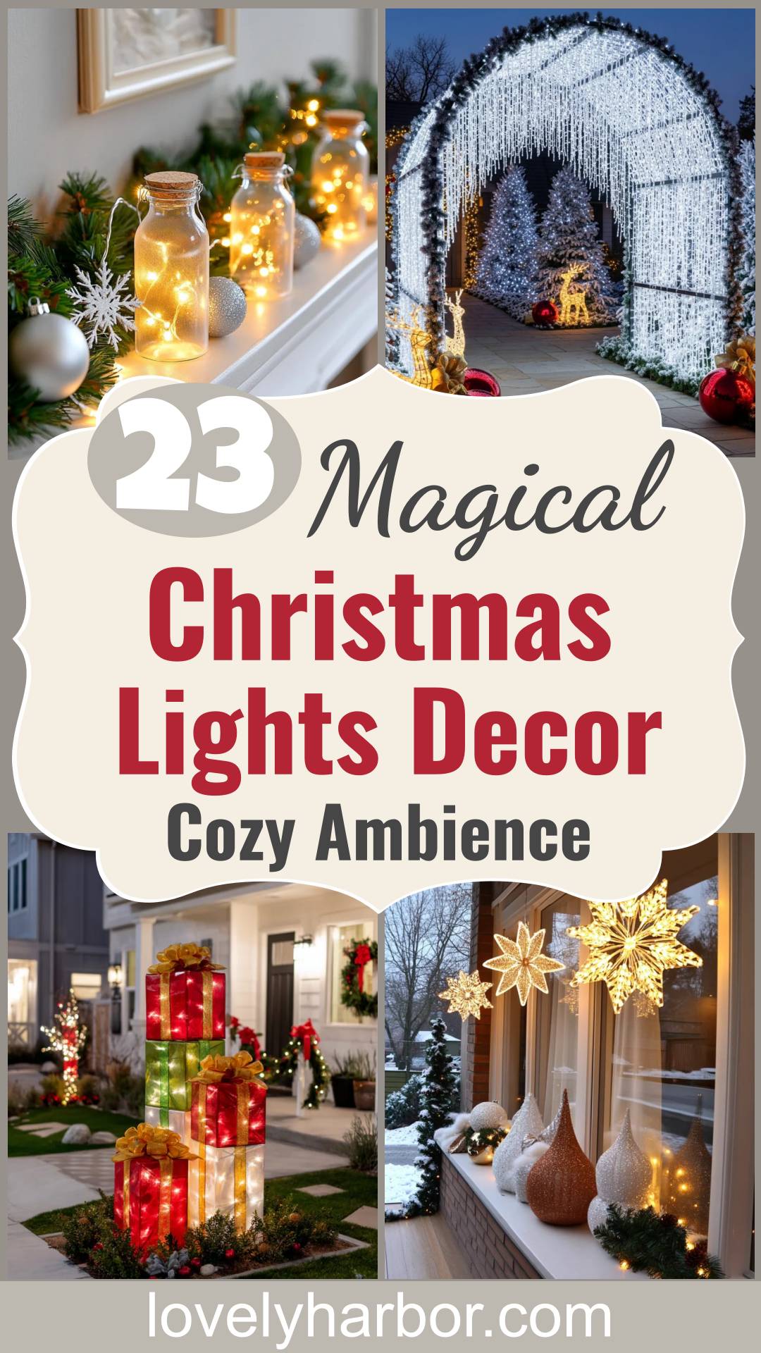 23 Light Christmas Decorations For A Cozy And Magical Atmosphere ...