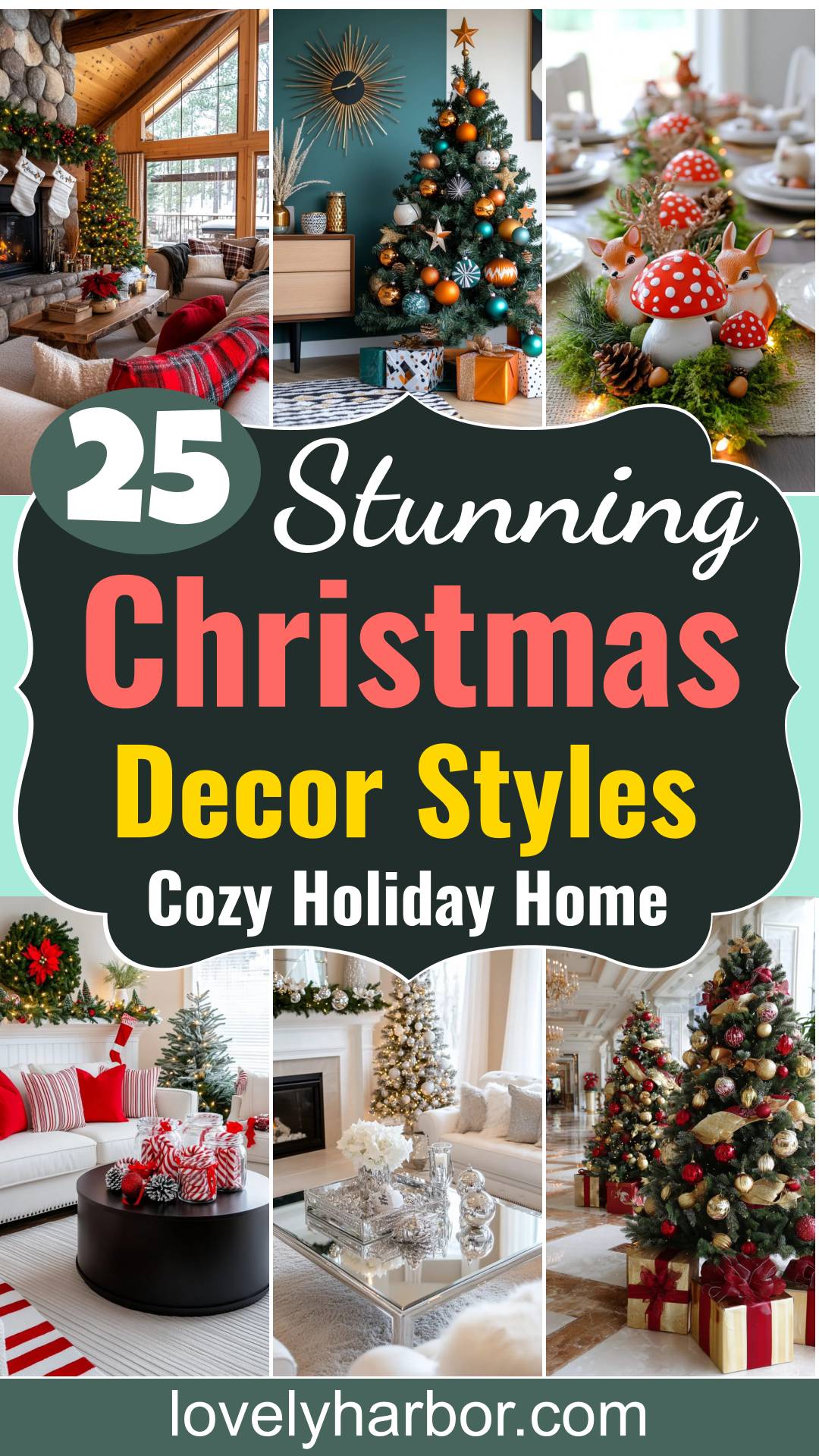 25 Stunning Christmas Decor Styles For A Cozy Holiday Home - Lovely Harbor