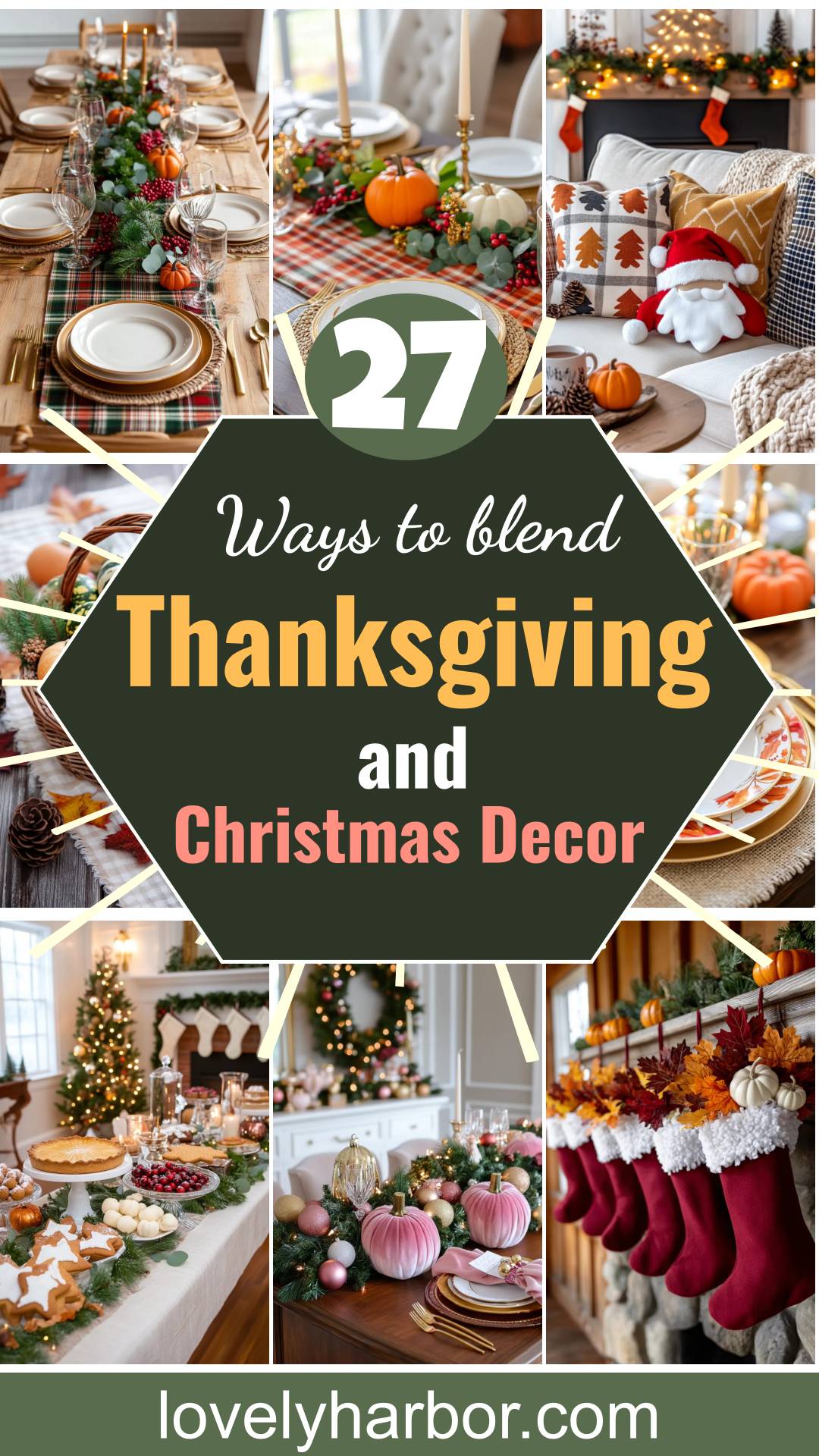 27 Ways To Blend Thanksgiving And Christmas Decor Beautifully - Lovely ...