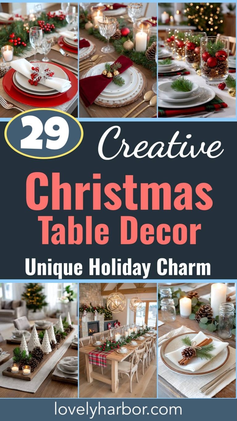 29 Creative Christmas Table Decor For A Unique Holiday Charm - Lovely ...