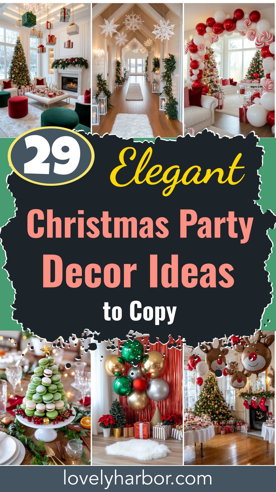 29 Elegant Christmas Party Decor Ideas To Copy This Year - Lovely Harbor