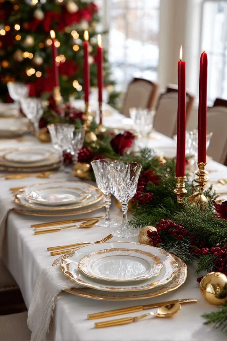 29 Creative Christmas Table Decor For A Unique Holiday Charm - Lovely ...