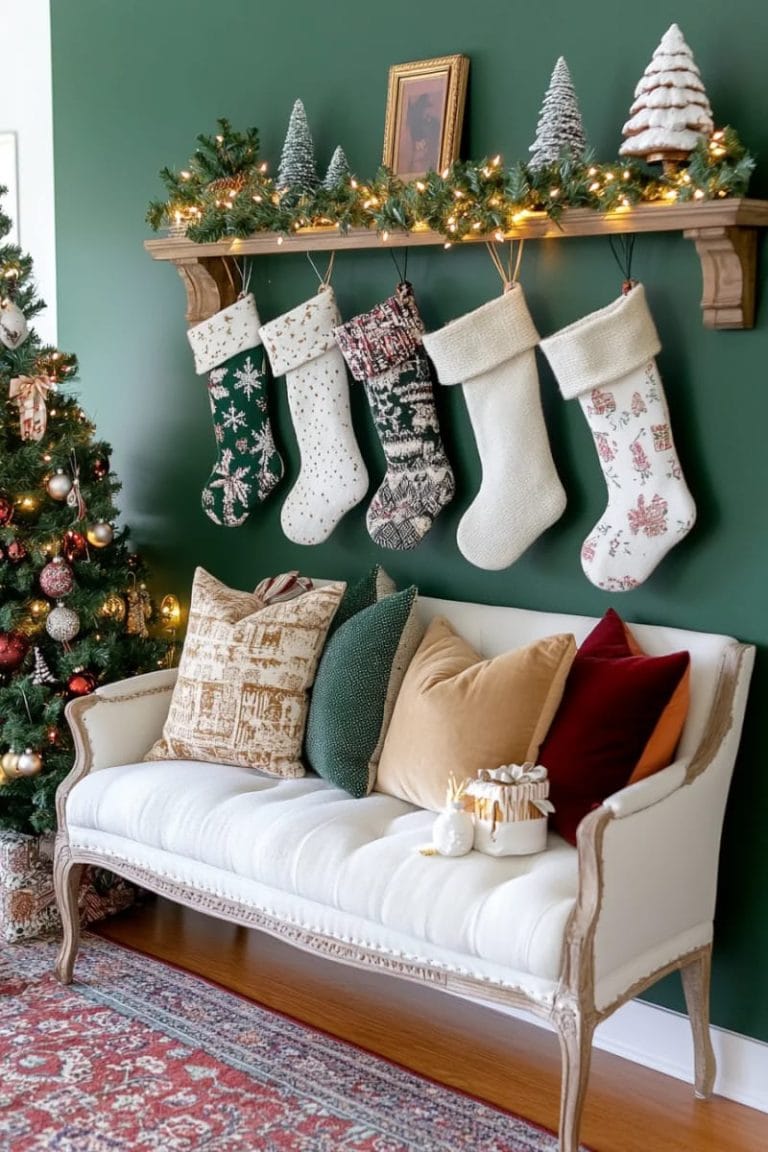23 Christmas Decor Ideas Without A Fireplace (That Still Feel Magical ...