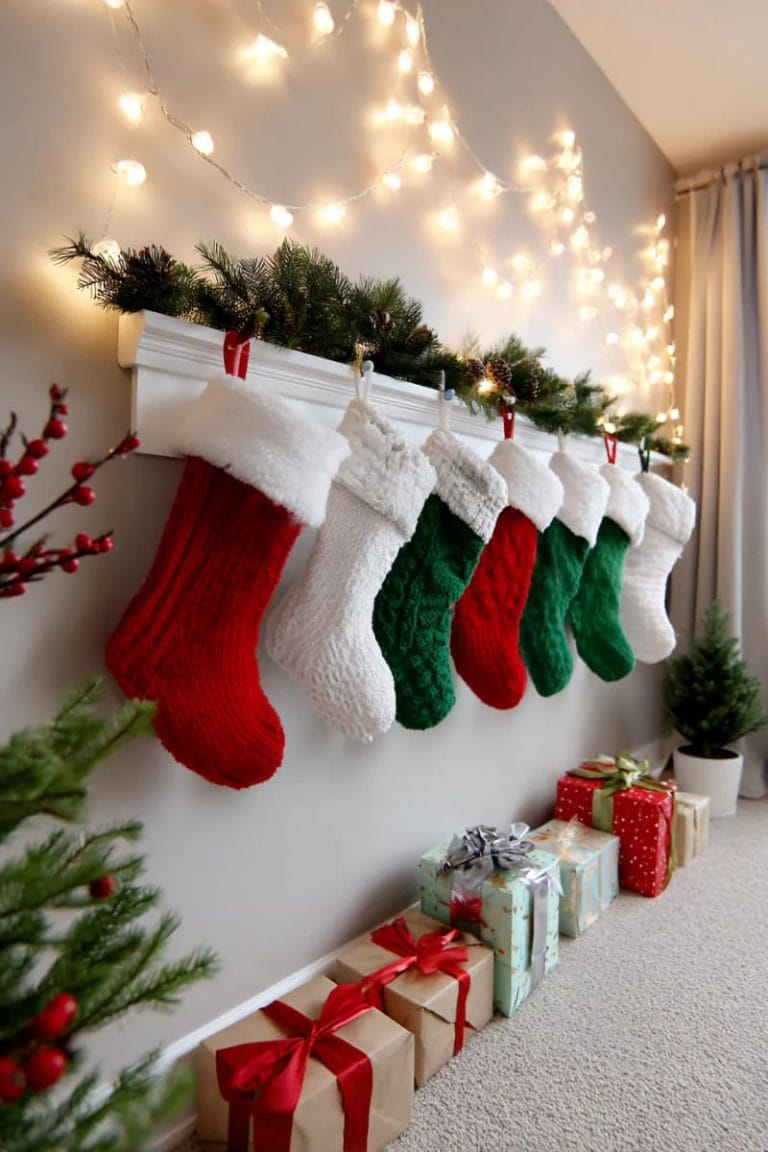 23 Christmas Decor Ideas Without A Fireplace (That Still Feel Magical ...