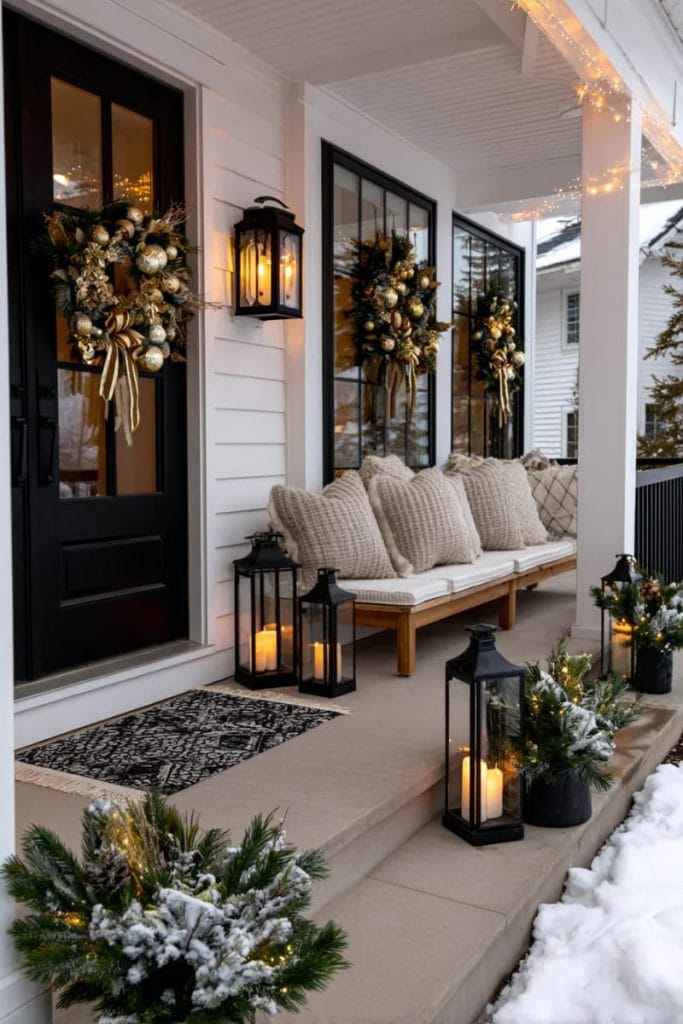 29 Festive Christmas Door Decor Ideas For A Magical Entry Lovely Harbor