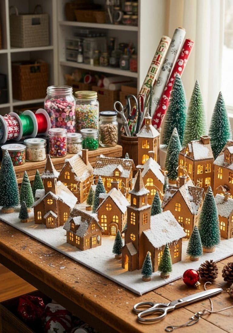 15 Creative Craft Room Christmas Decor Ideas For 2025 - Lovely Harbor