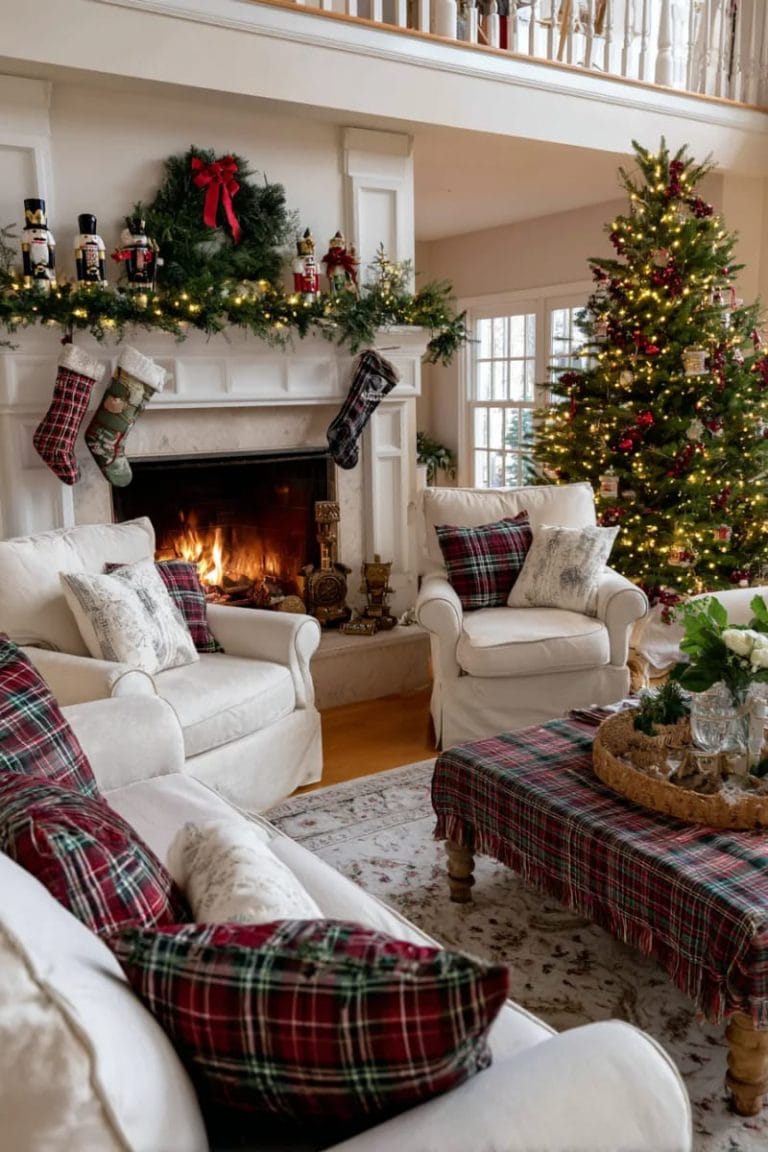23 Stunning Christmas Decorated House Ideas To Wow Everyone - Lovely Harbor