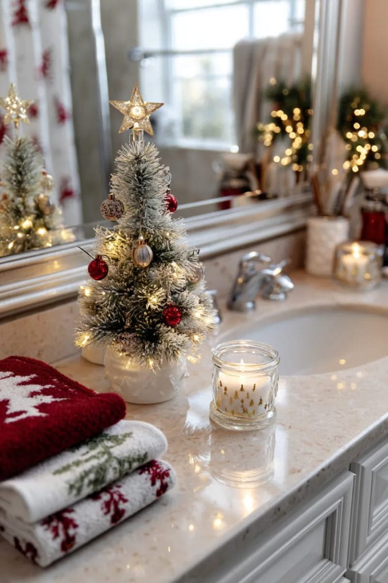 25 Easy Christmas Bathroom Decor Ideas That No One Ever Thinks Of ...